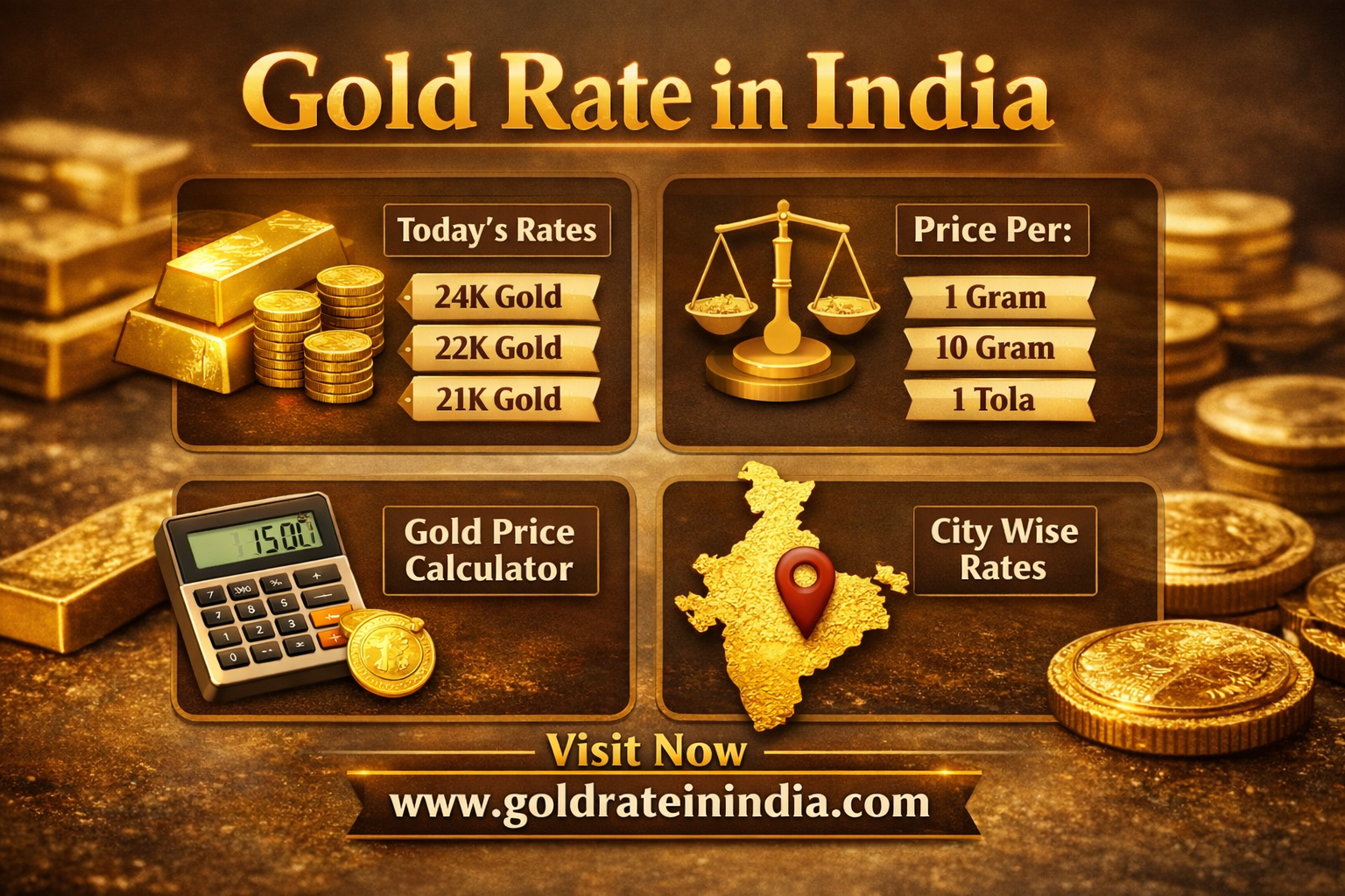 Gold Rate In India Today – Latest Gold Price & Market Updates